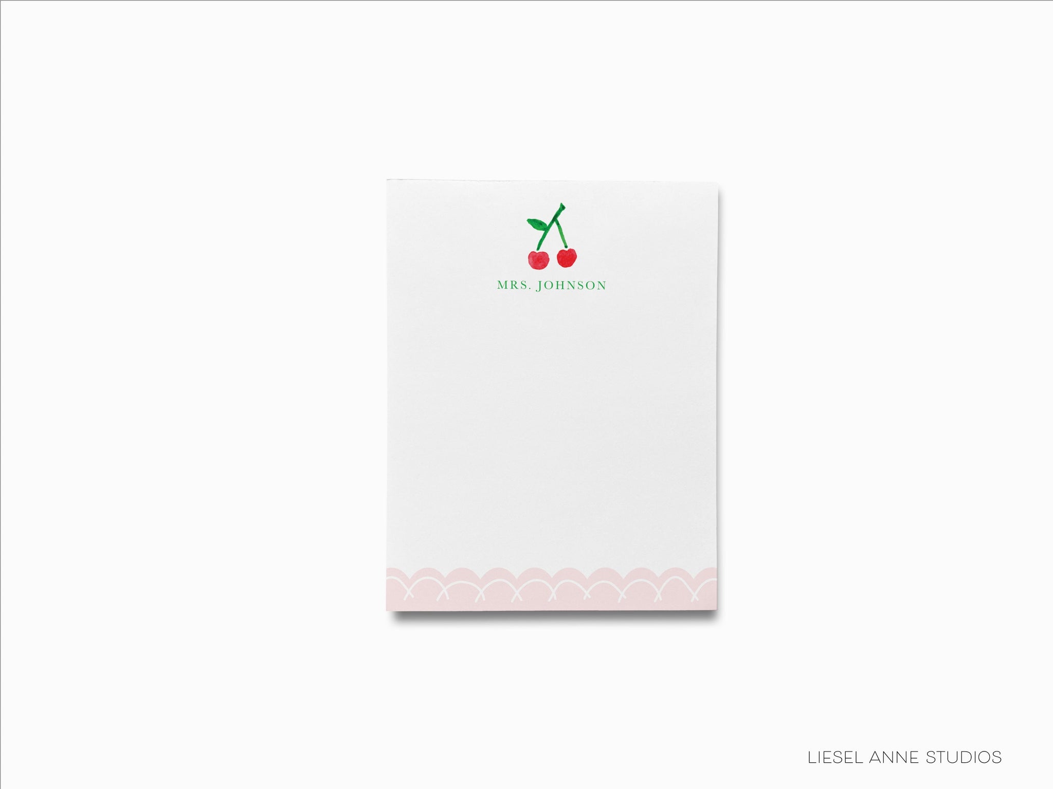 Cherry Notepad | Liesel Anne Studios