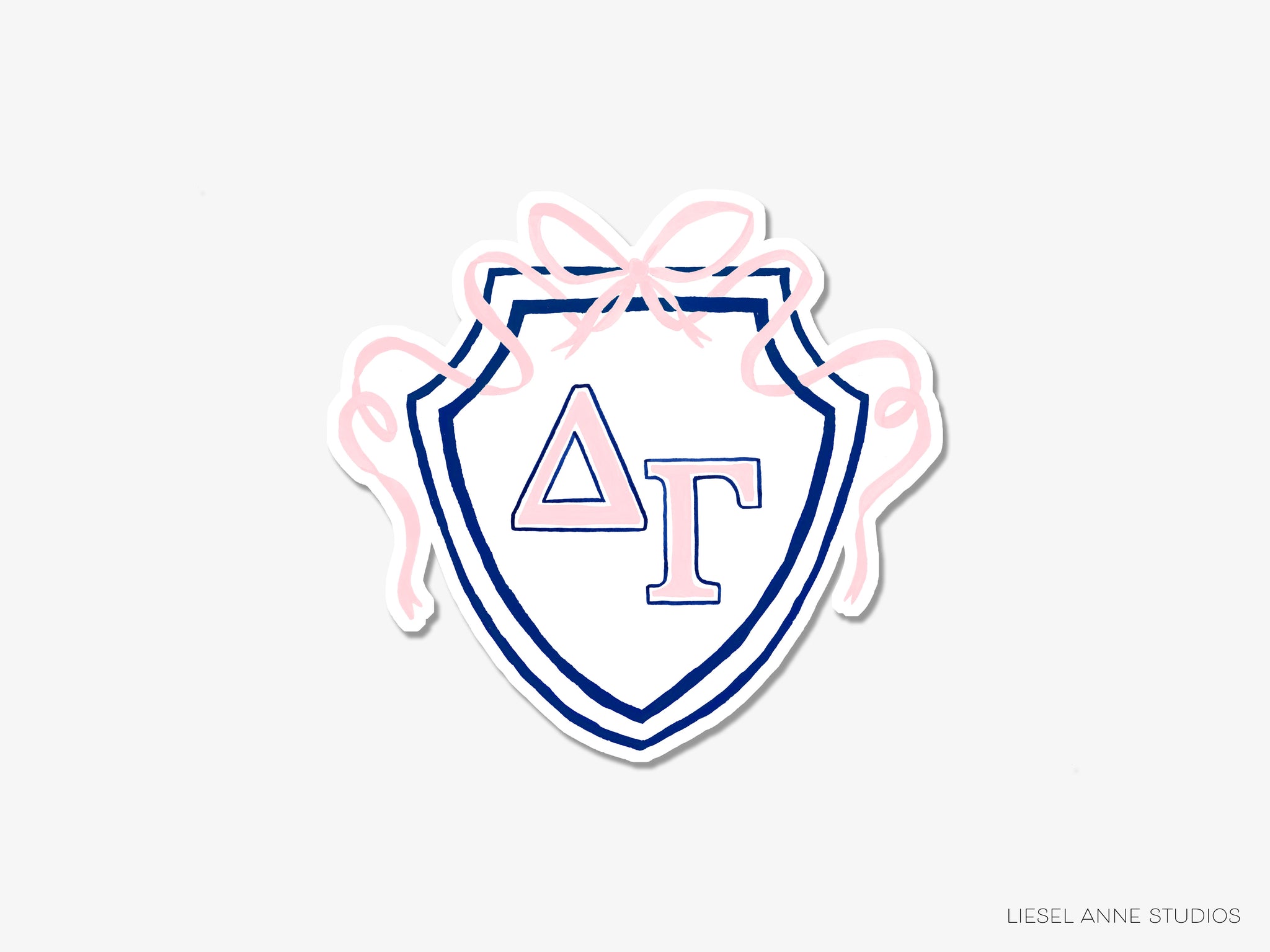 Delta Gamma Vinyl Sticker [Officially Licensed] | Liesel Anne Studios