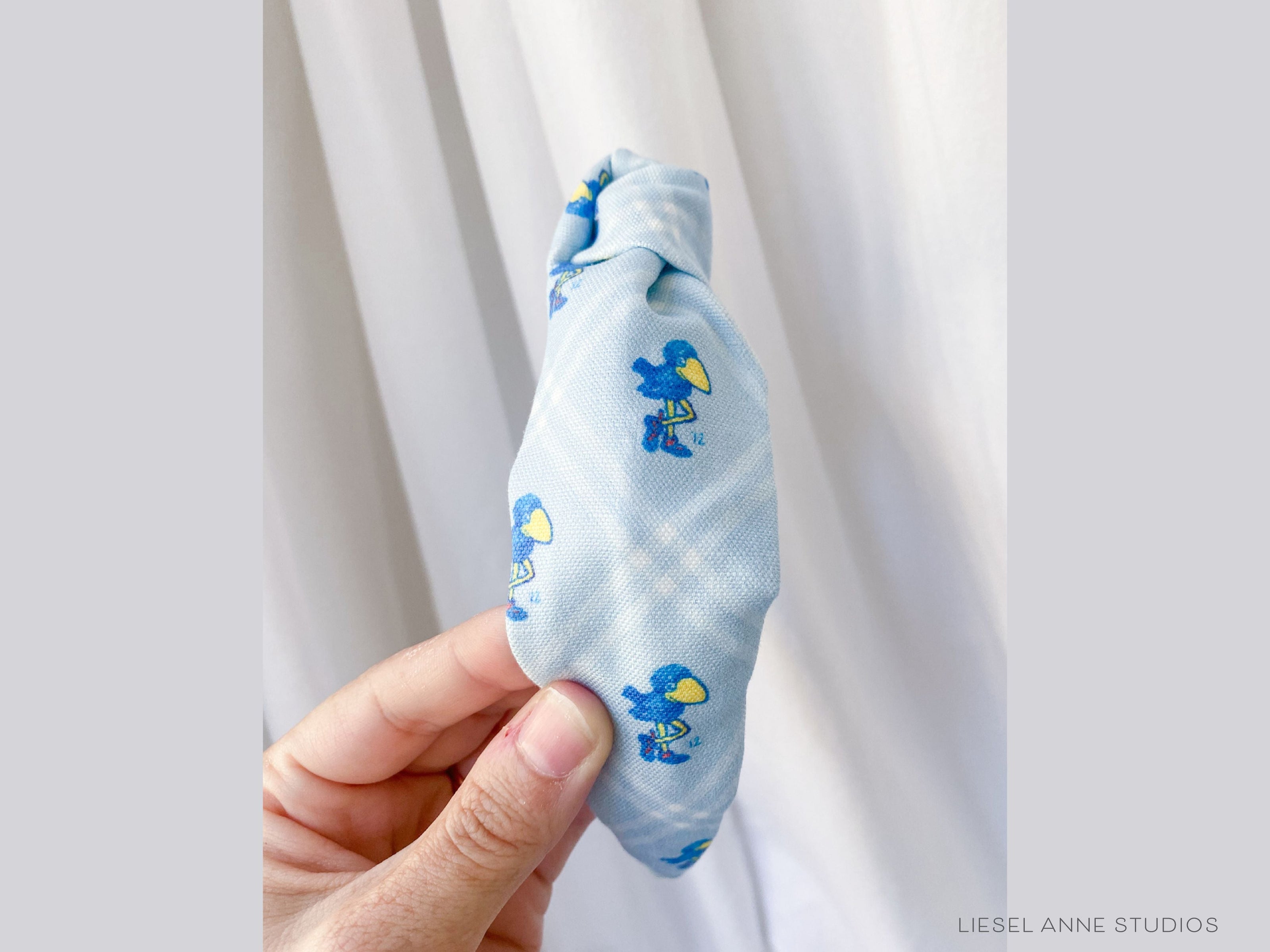 1912 Jayhawk Officially Licensed Blue Headband | Liesel Anne Studios