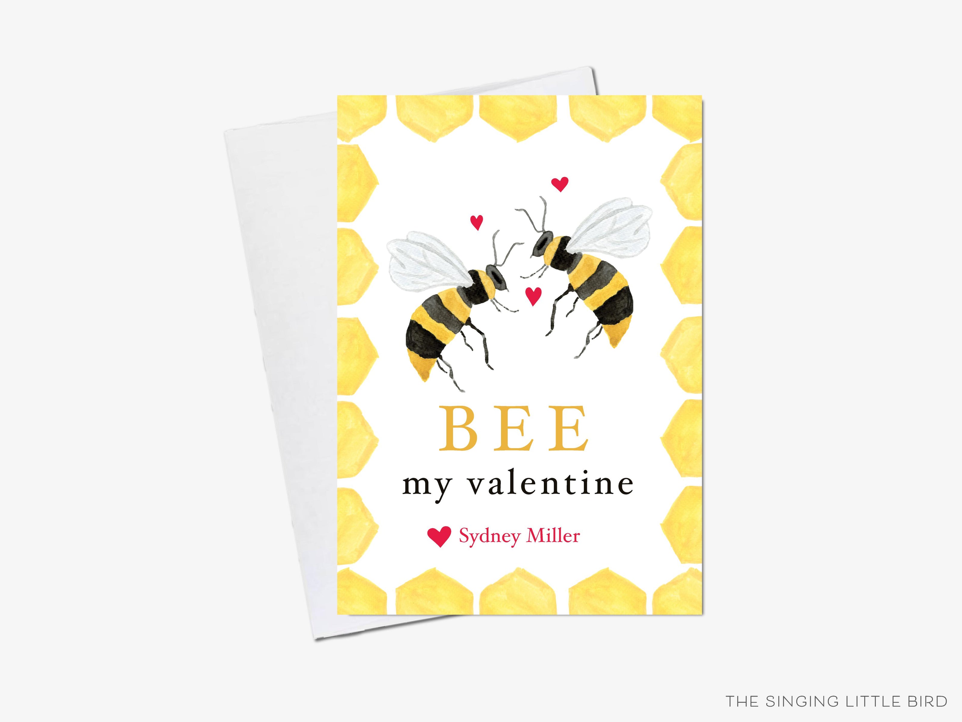 Bee Valentine's Day Cards | The Singing Little Bird