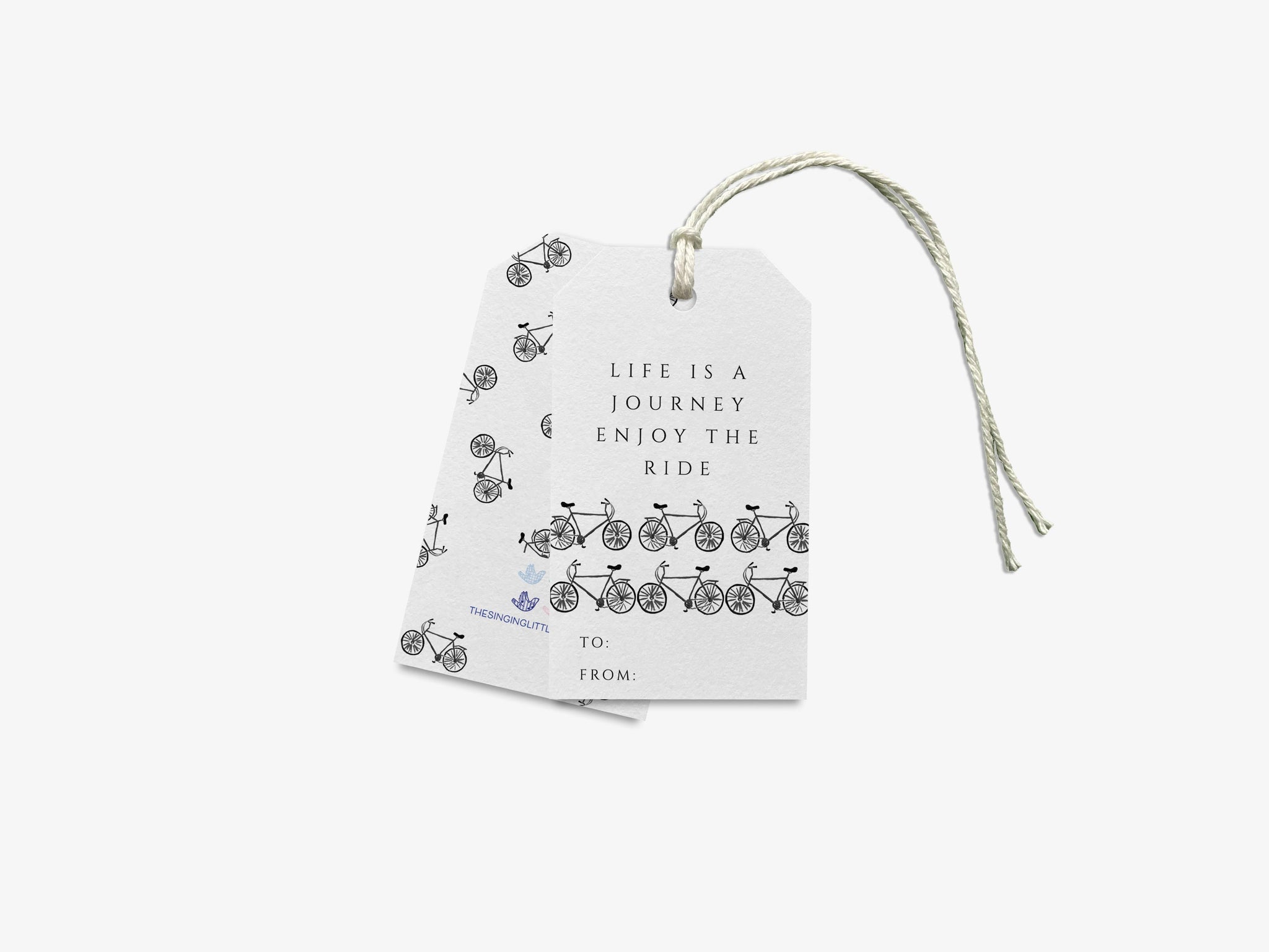 Bicycle Gift Tags [Set of 8] | Liesel Anne Studios