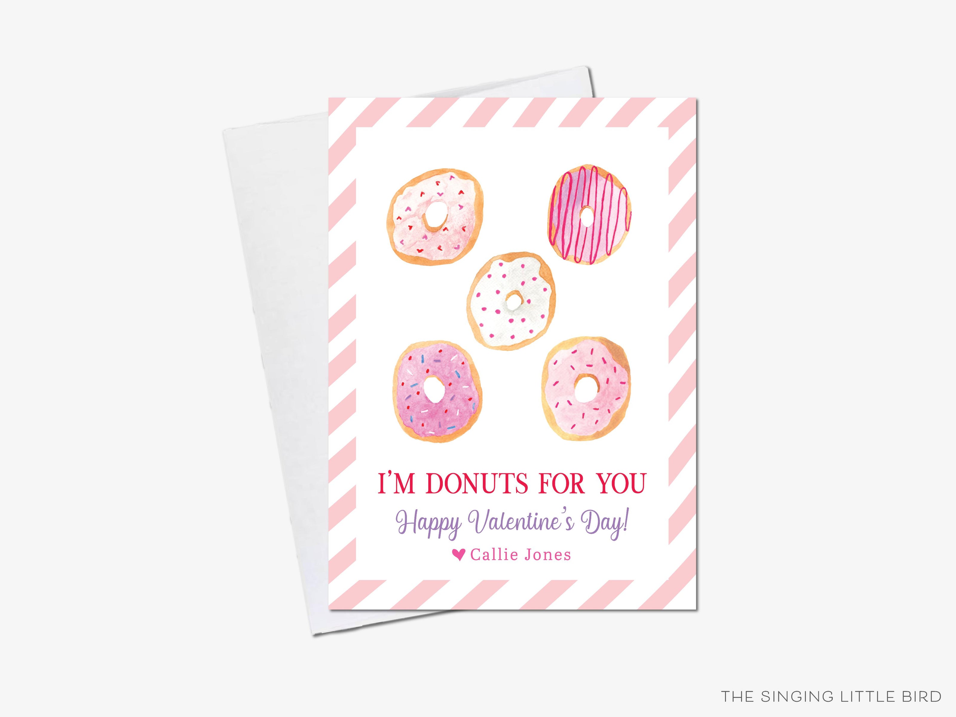 Donut Valentine's Day Cards | The Singing Little Bird