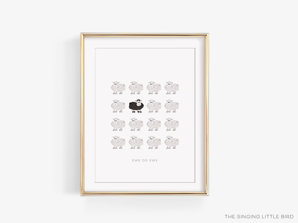 Ewe Do Ewe Art Print | The Singing Little Bird