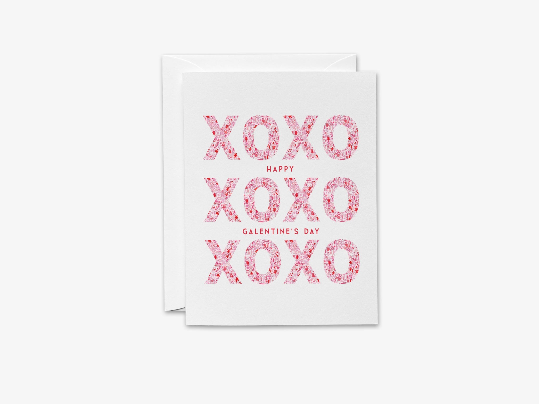 Galentine's XOXO Greeting Card | Liesel Anne Studios