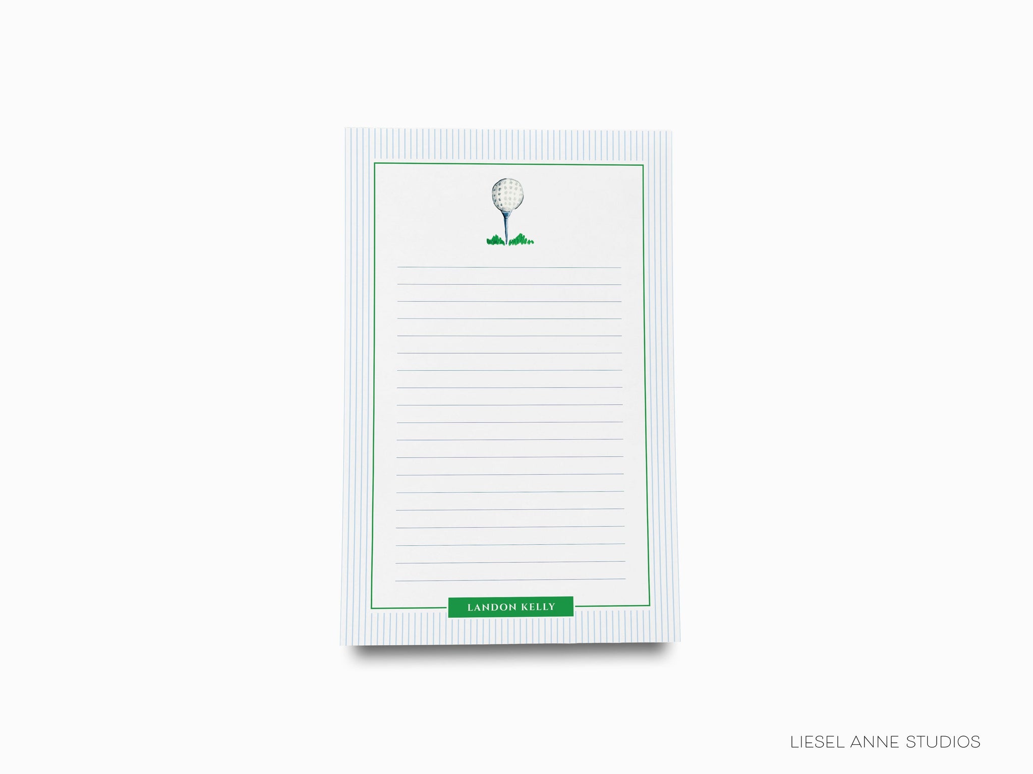 Golf Notepad | Liesel Anne Studios
