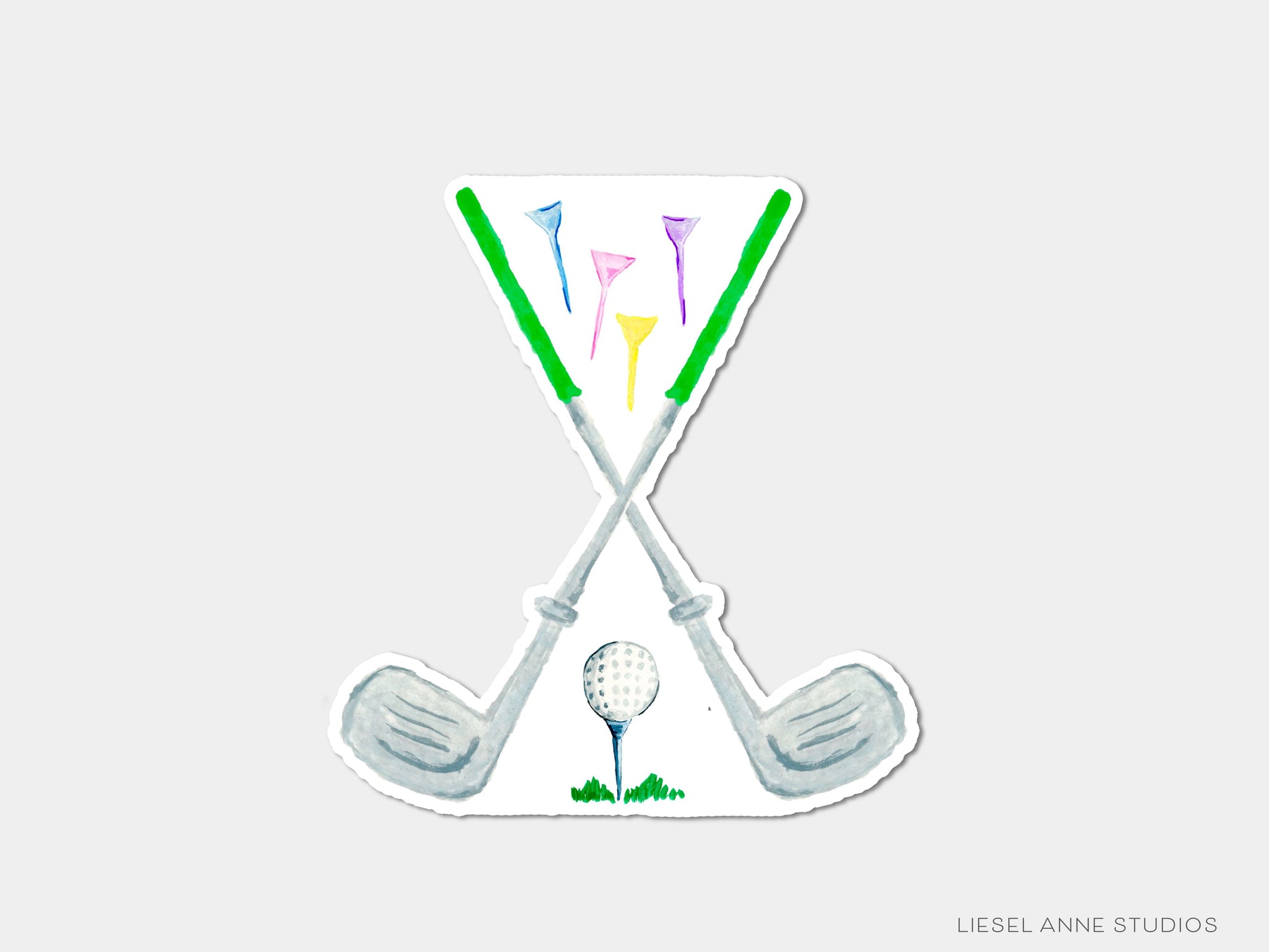 Golf Vinyl Stickers | Liesel Anne Studios