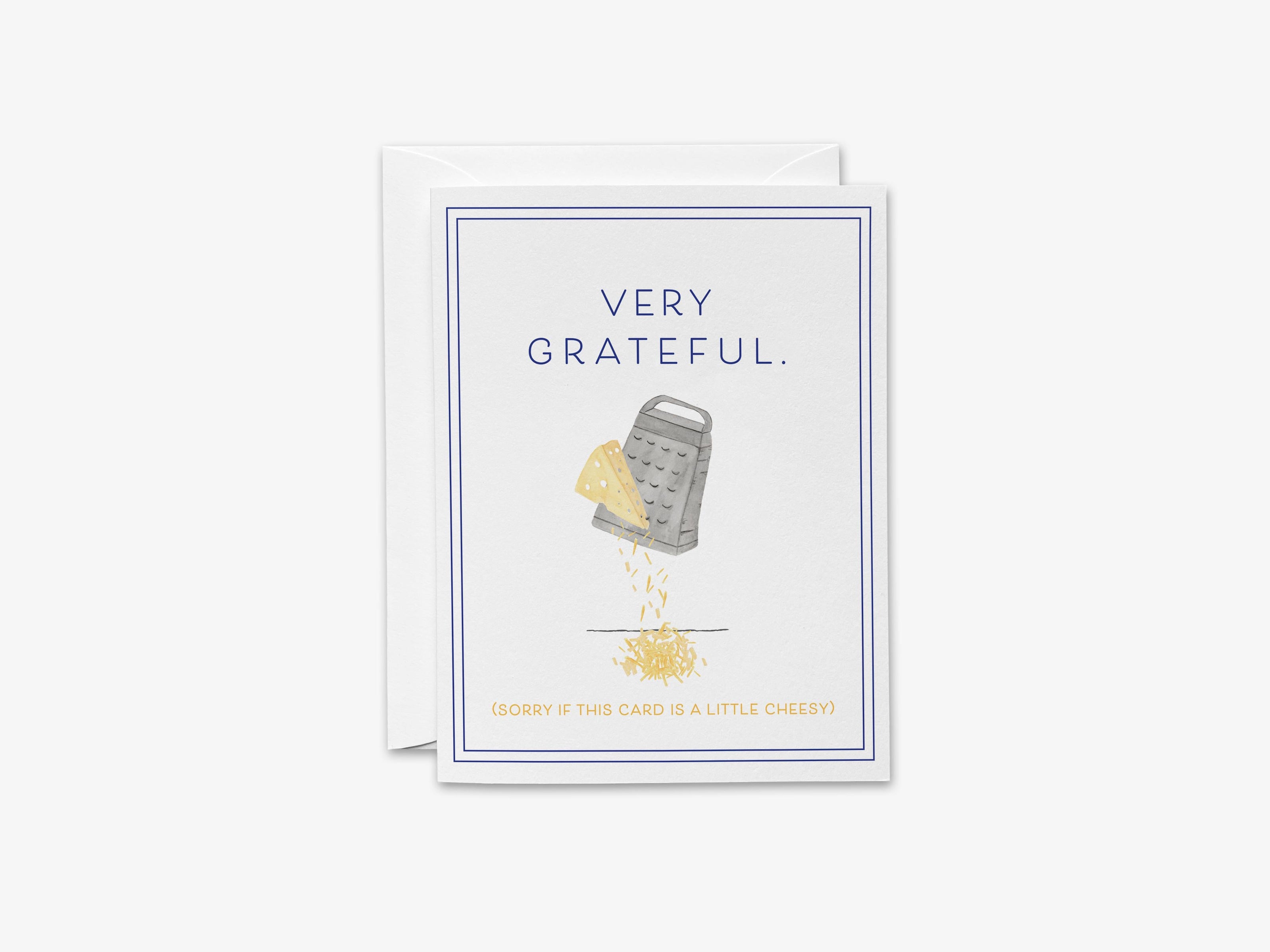 Grateful Pun Thank You Card | The Singing Little Bird