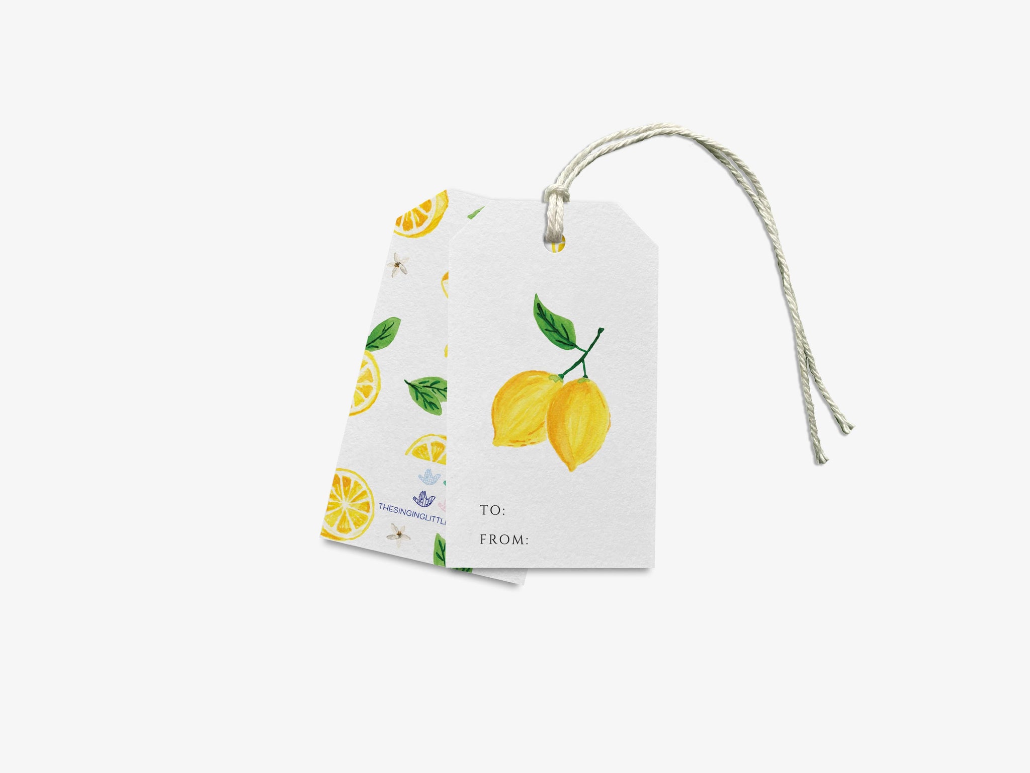 Lemon Gift Tags [Set of 8] | Liesel Anne Studios