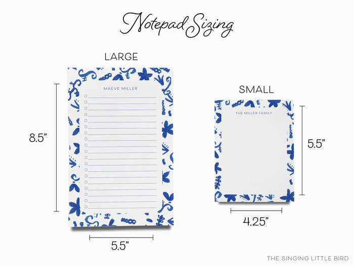 Chinoiserie Notepad | Liesel Anne Studios