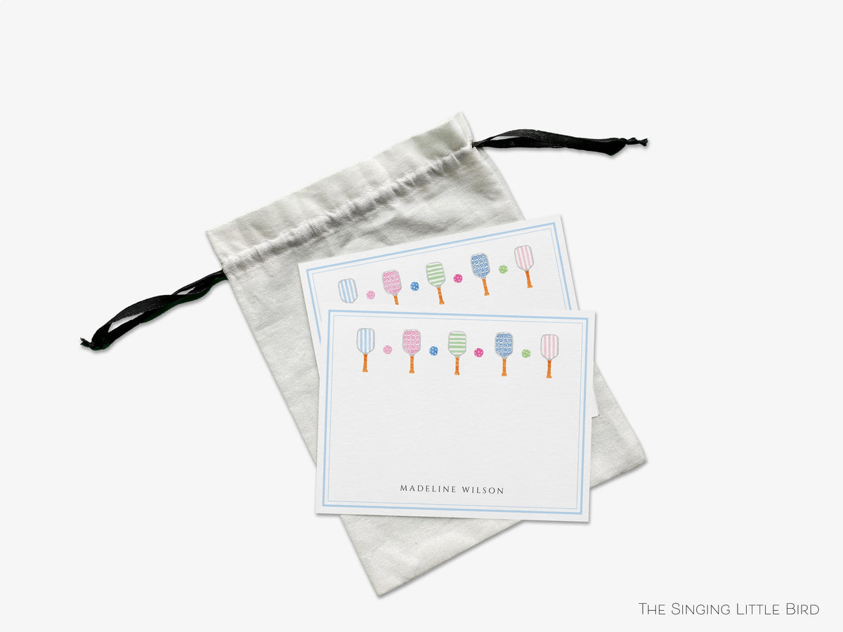 Personalized Pickleball Flat Notes | The Singing Little Bird