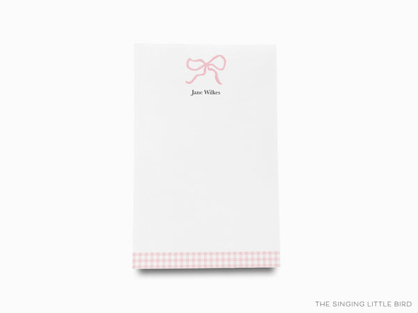 Pink Bow Notepad | Liesel Anne Studios