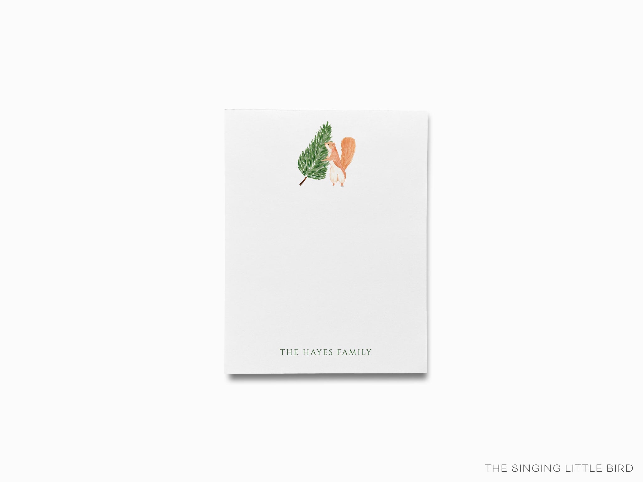 Tree Squirrel Notepad | Liesel Anne Studios