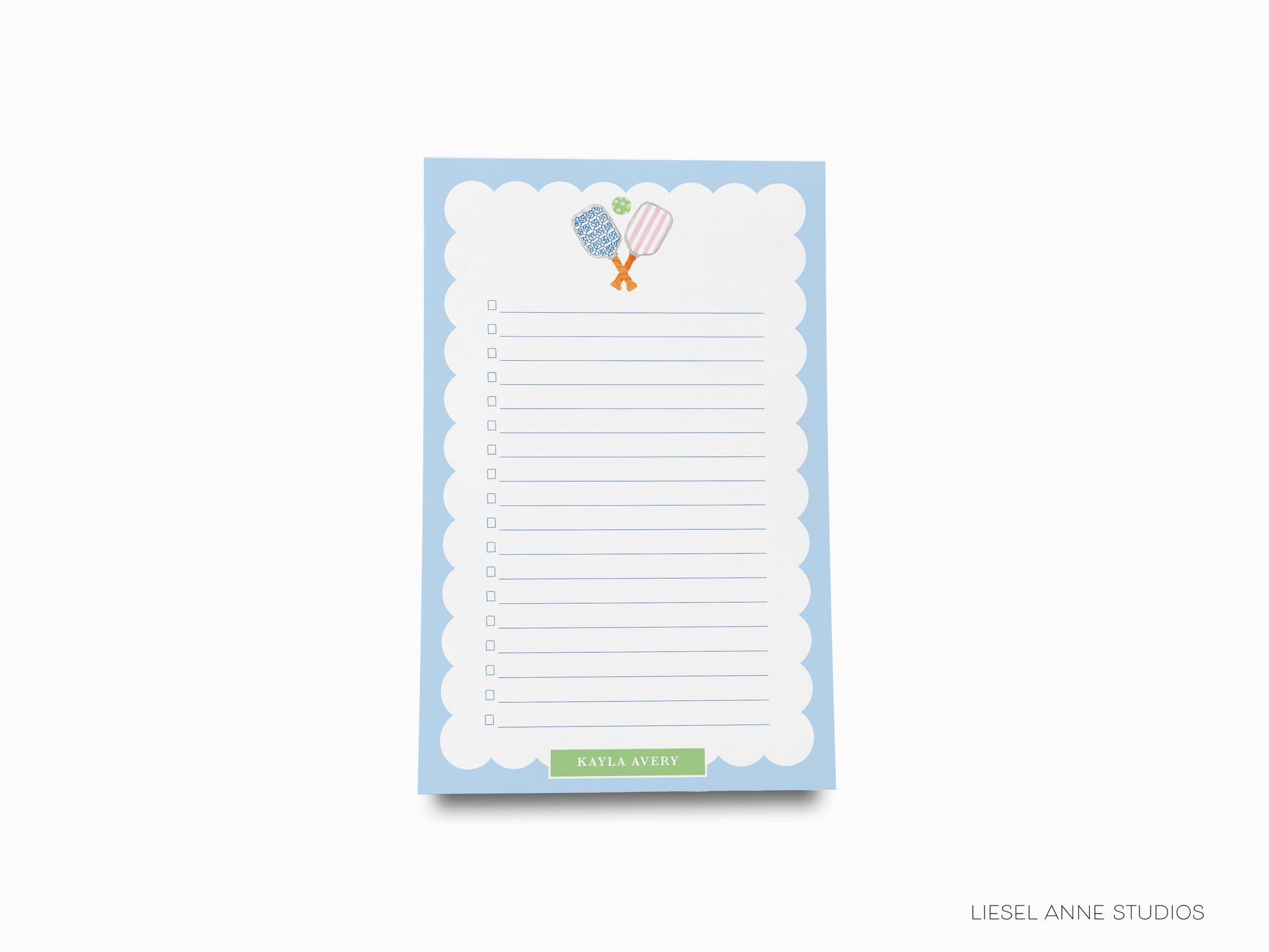 Pickleball Notepad | Liesel Anne Studios