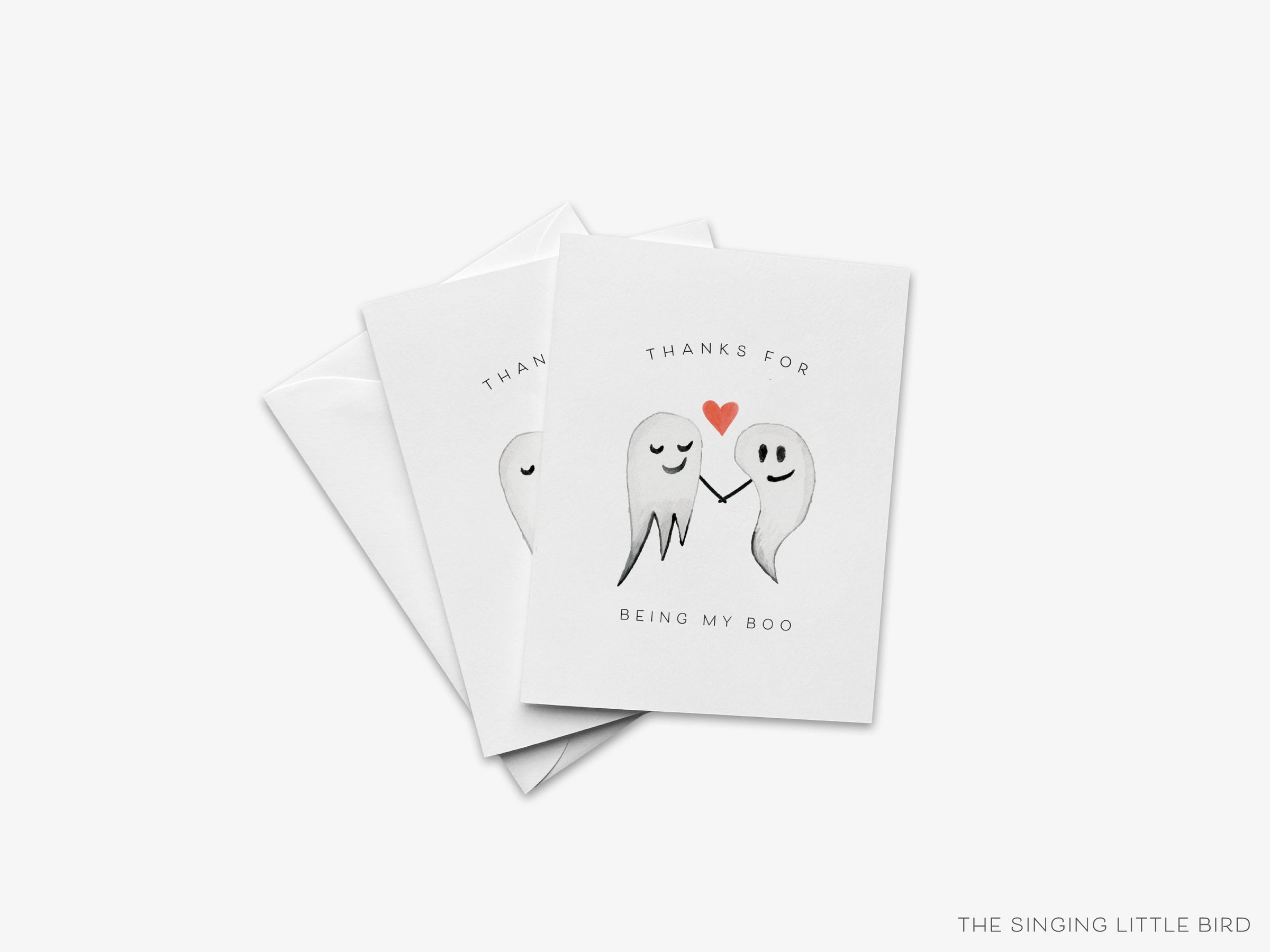 Thanks For Being My Boo Greeting Card | Liesel Anne Studios