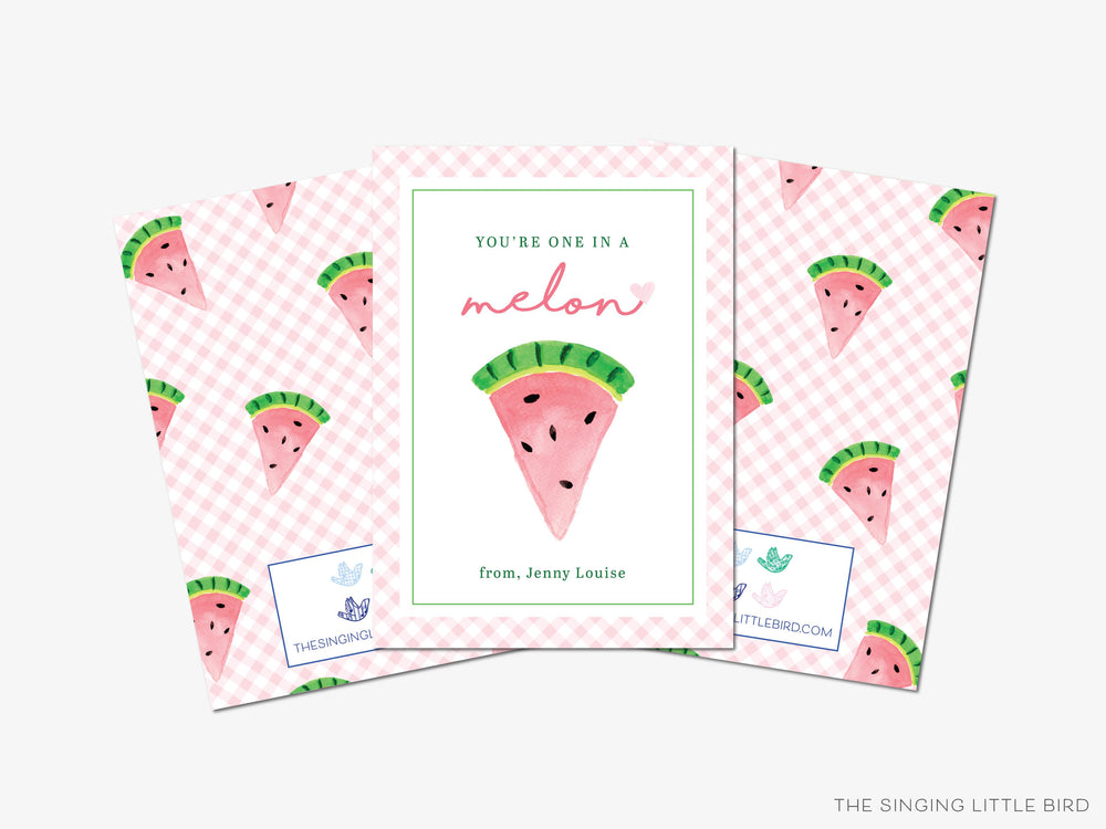Watermelon Valentine's Day Cards | The Singing Little Bird