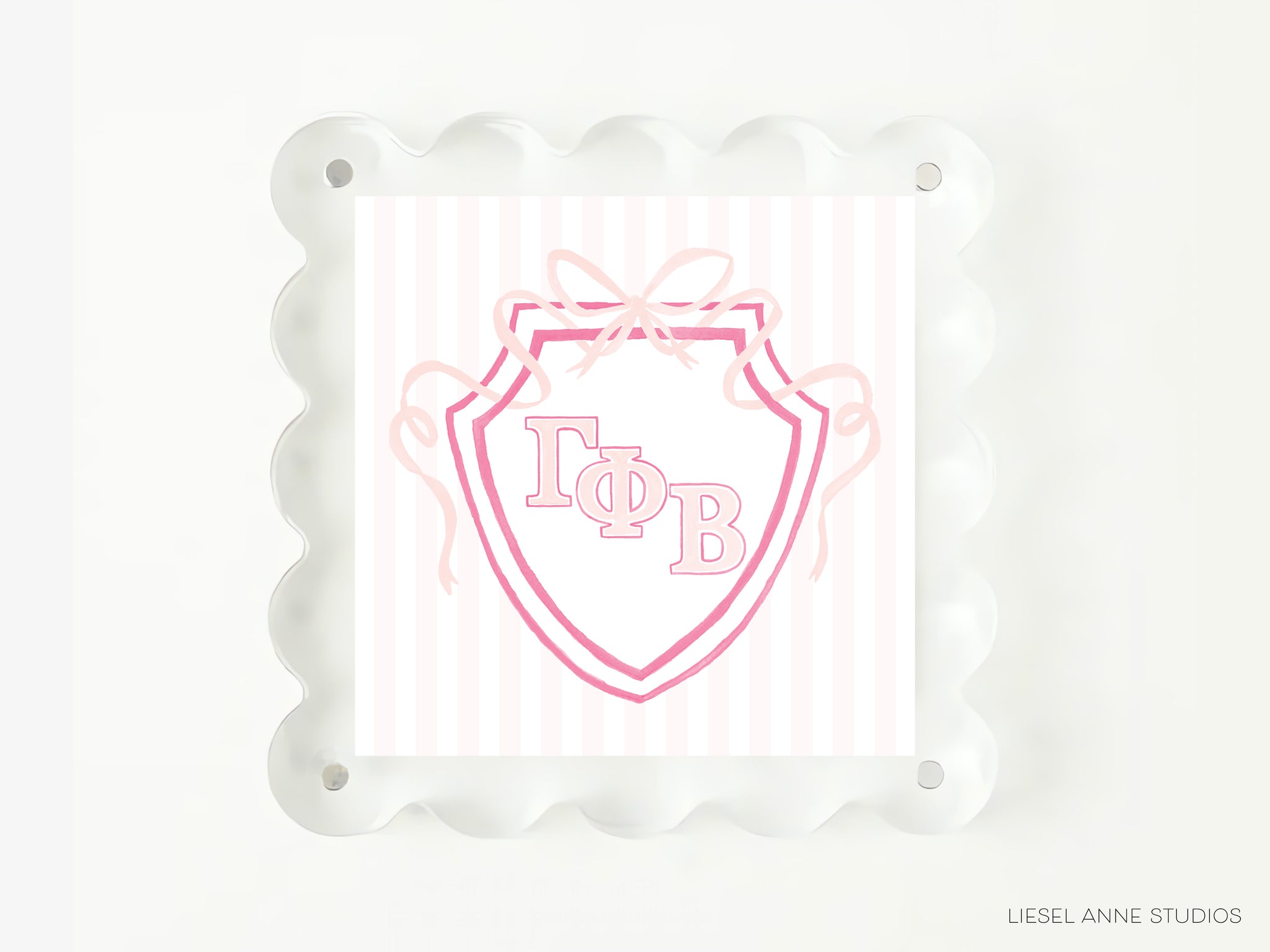 Gamma Phi Beta Art Print | Liesel Anne Studios